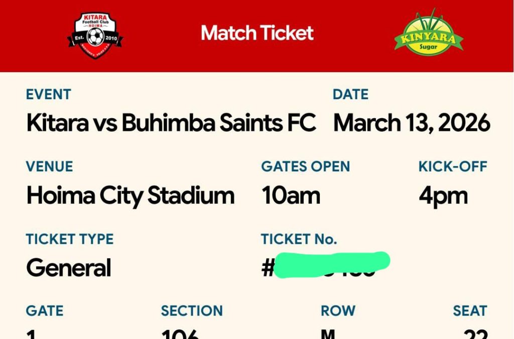 Kitara FC Announces Ticket Sales for Historic Bunyoro Derby - KITARA FC